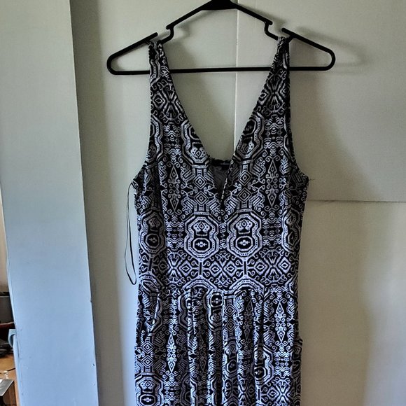 Ambiance | Pants & Jumpsuits | Ambiance Womens One Piece Sleeveless Beachy Jumpsuit Tribal ...